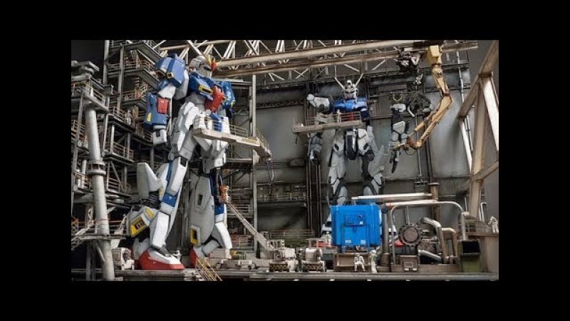 PG 1/60 Zeta Gundam + Strike Gundam - Assembly Plant Diorama Build ...